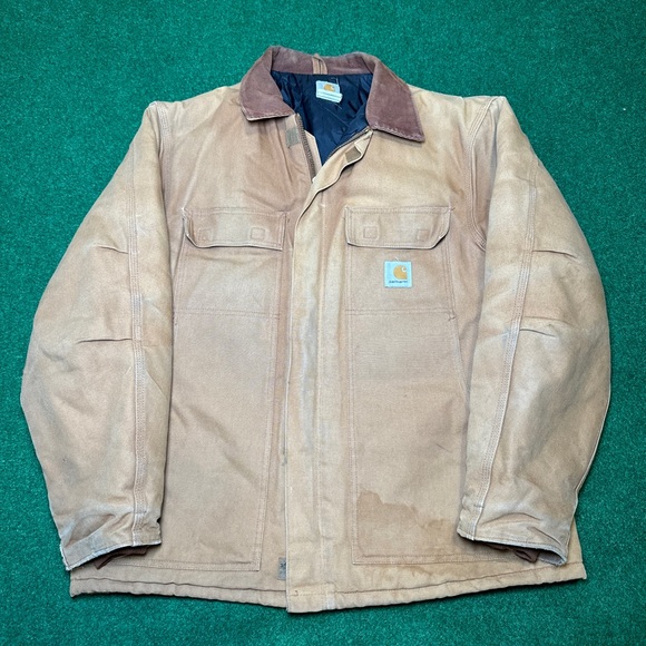 Carhartt | Jackets & Coats | Vintage 9s Carhartt Tan Arctic Detroit J0 ...